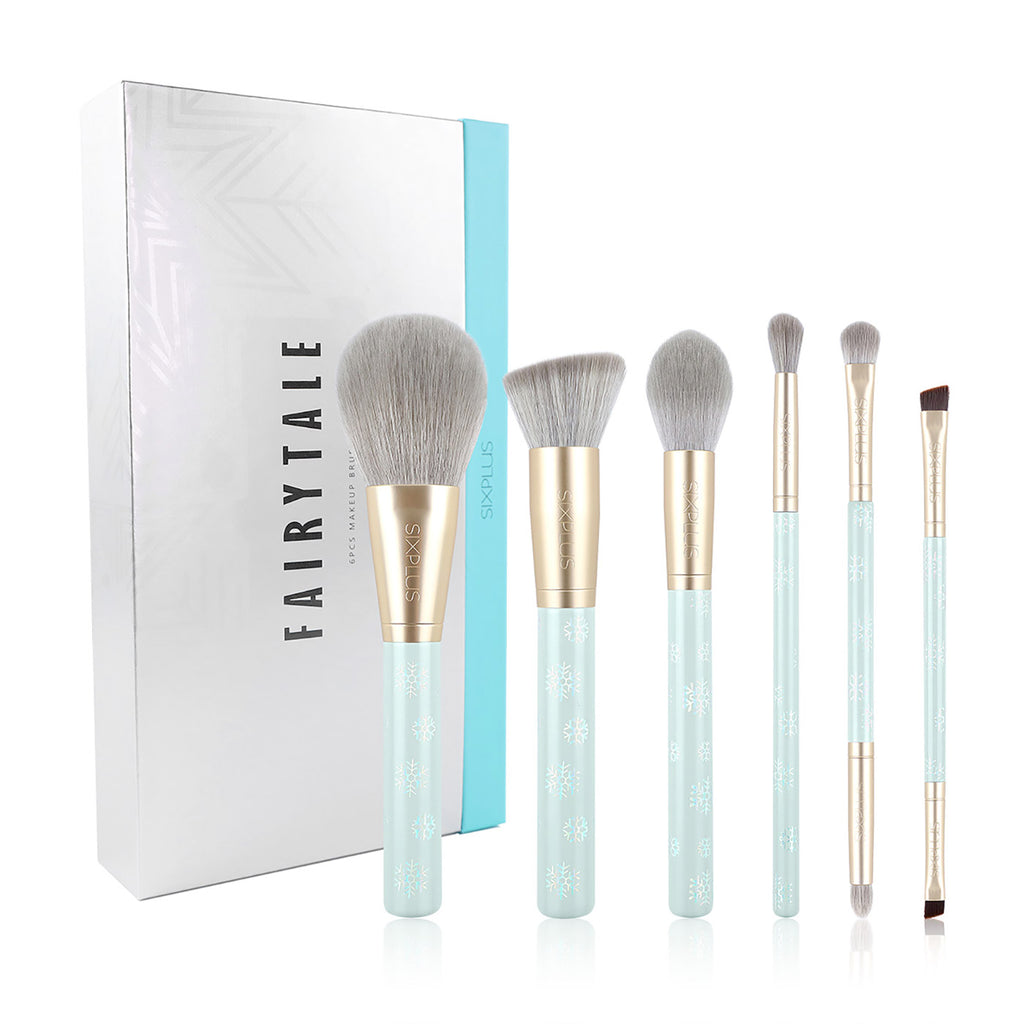 6pcs Snowflake Brush Set – SIXPLUS